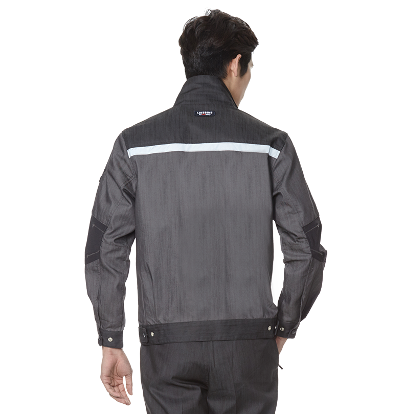 [K2 LiKEBiNS] LB2-162 춘하근무복세트 상의 그레이 사이즈M