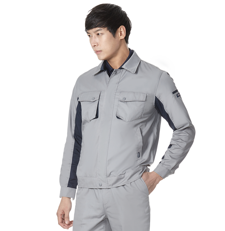 [K2 LiKEBiNS] LB2-155 춘하작업복세트 상의 그레이 사이즈L