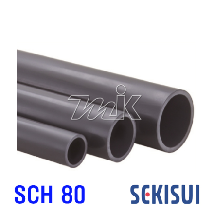 [MK] PVC(SCH80)파이프6M 15A(SEKISUI)