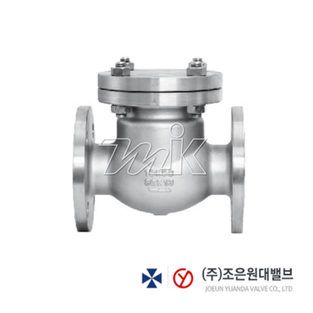 [원대] 스텐스윙체크밸브(BB/10K) 80A