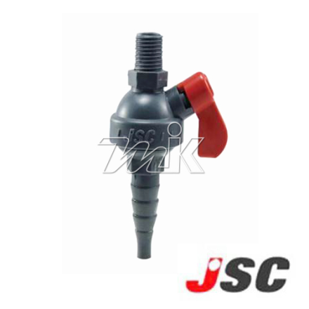 [MK] PVC코크밸브(회색) 8A