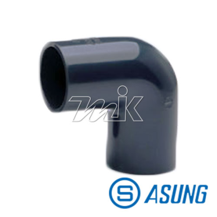 [아성] 90도엘보(크린PVC) 50A