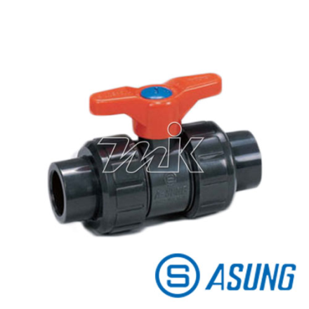 [아성] 유니온볼밸브(크린PVC) 65A(소켓)