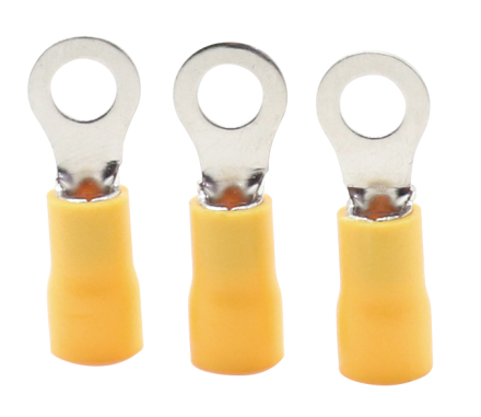 [나비엠알오] 내수용 PG압착단자 (링타입/6SQ/5mm/황색, 1,000개/1팩)