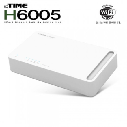 [EFM] ipTIME H6005 스위치허브 (5포트/1000Mbps)