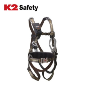 [K2세이프티] 전체식벨트 KB-9201 (L, 브라운)