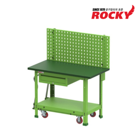 [록키] 워크테이블 WORK TABLE RWT-M1D1P (공구걸이 작업대/1100*600*H1280mm/록희)